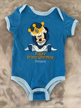 Disney | One Pieces | Disney Blue Mickey Future Prince Charming ...